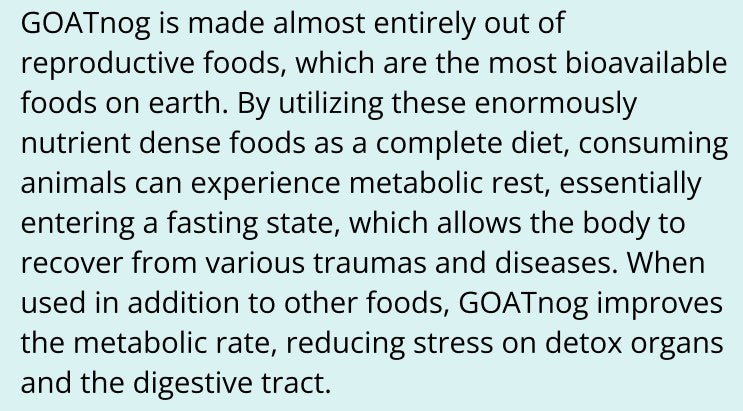 Solutions Goat Nog Frozen - Goat Milk – rawpetfooddeliverymarket