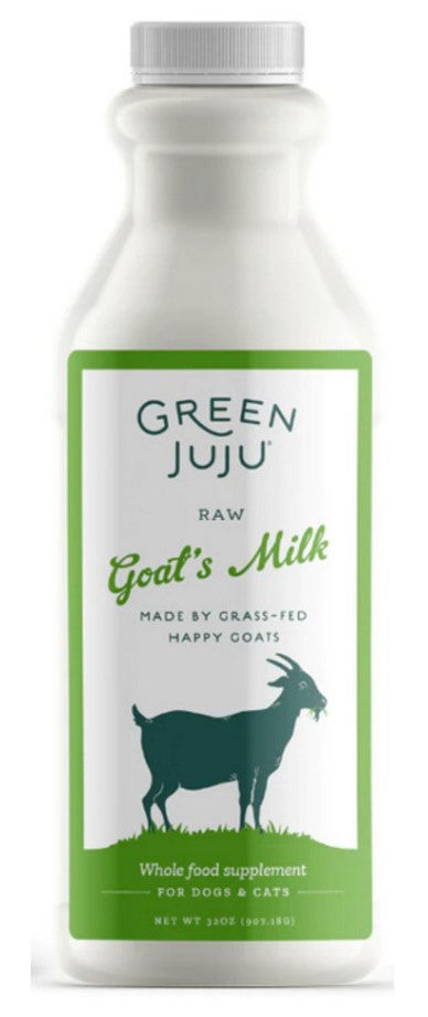 Green JuJu Goat Milk 16oz Bottle – rawpetfooddeliverymarket