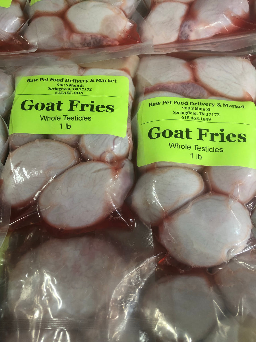 Goat Fries Testicles – rawpetfooddeliverymarket